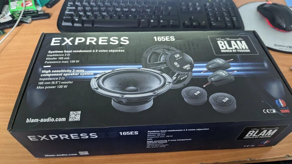 Blam 165 es — Toyota RAV4 (5G), 2,5 л, 2021 года | автозвук | DRIVE2