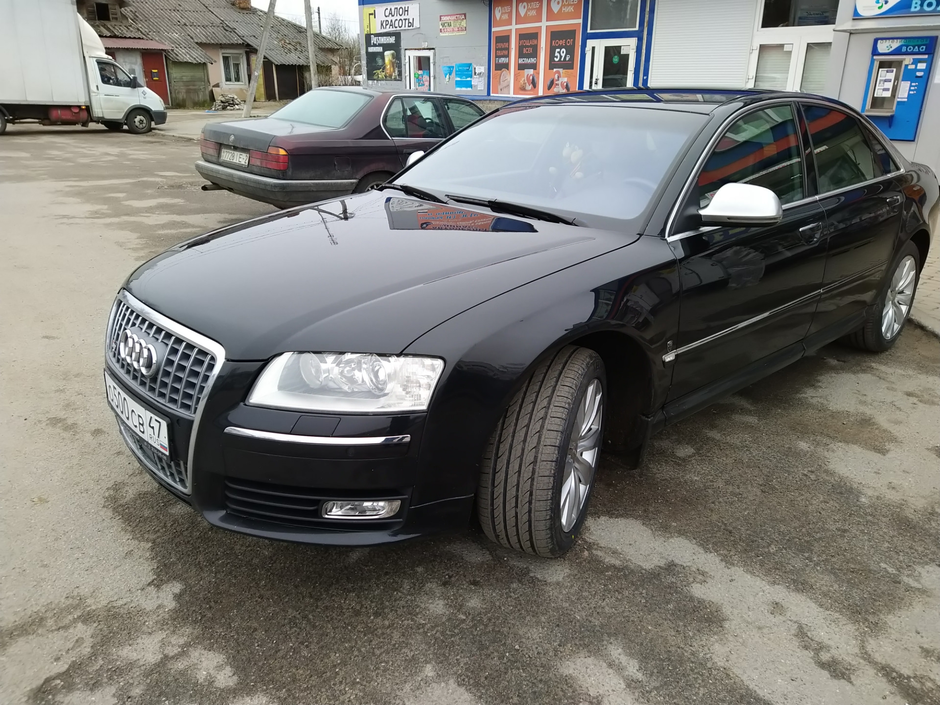 Новые шины(Лето) — Audi A8 (D3), 3 л, 2006 года | шины | DRIVE2
