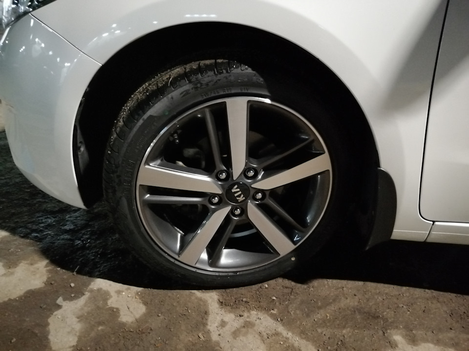 Оригинальные диски R17 от Premium. — KIA Cerato (3G), 1,6 л, 2017 года ...