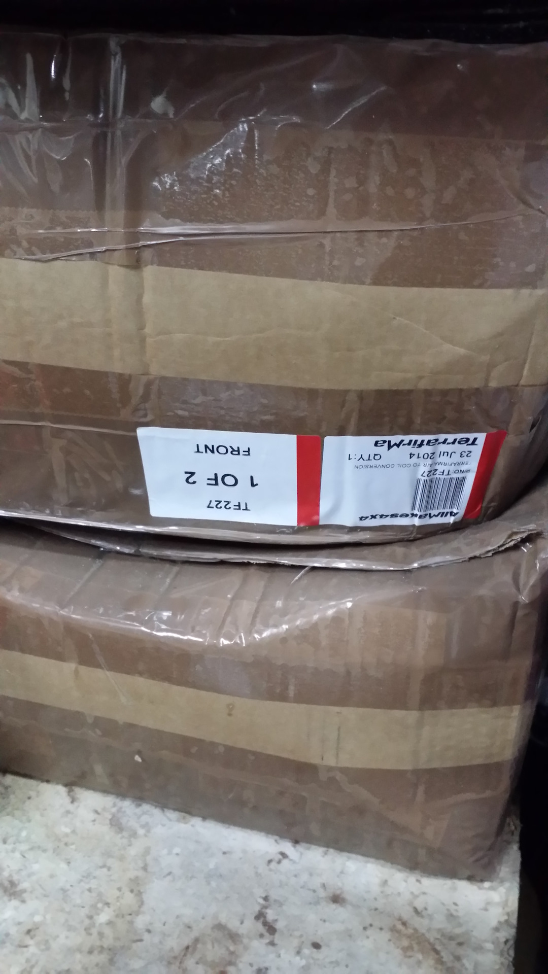 Передние тормоза 345 и подушки ДВС — Audi A5 Sportback (1G), 2 л, 2013 ...