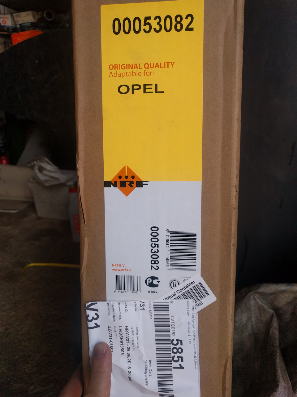 Замена радиатора охлаждения — Opel Zafira B, 1,9 л, 2006 года | визит ...