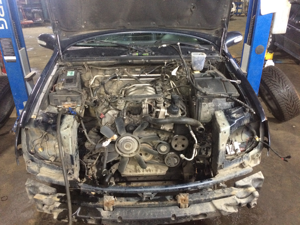 Обновил немного ДВС — Mercedes-Benz M-Class (W163), 3,2 л, 2002 года ...