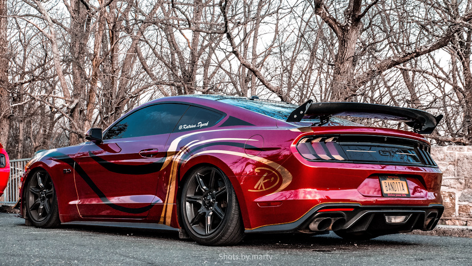 Красота Мустанга GT 2018 в стоке — Ford Mustang (6G), 5 л, 2018 года ...