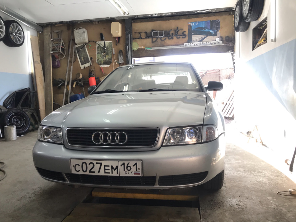 Фары реплика S4' 95 — Audi A4 (B5), 1,8 л, 1996 года | стайлинг | DRIVE2