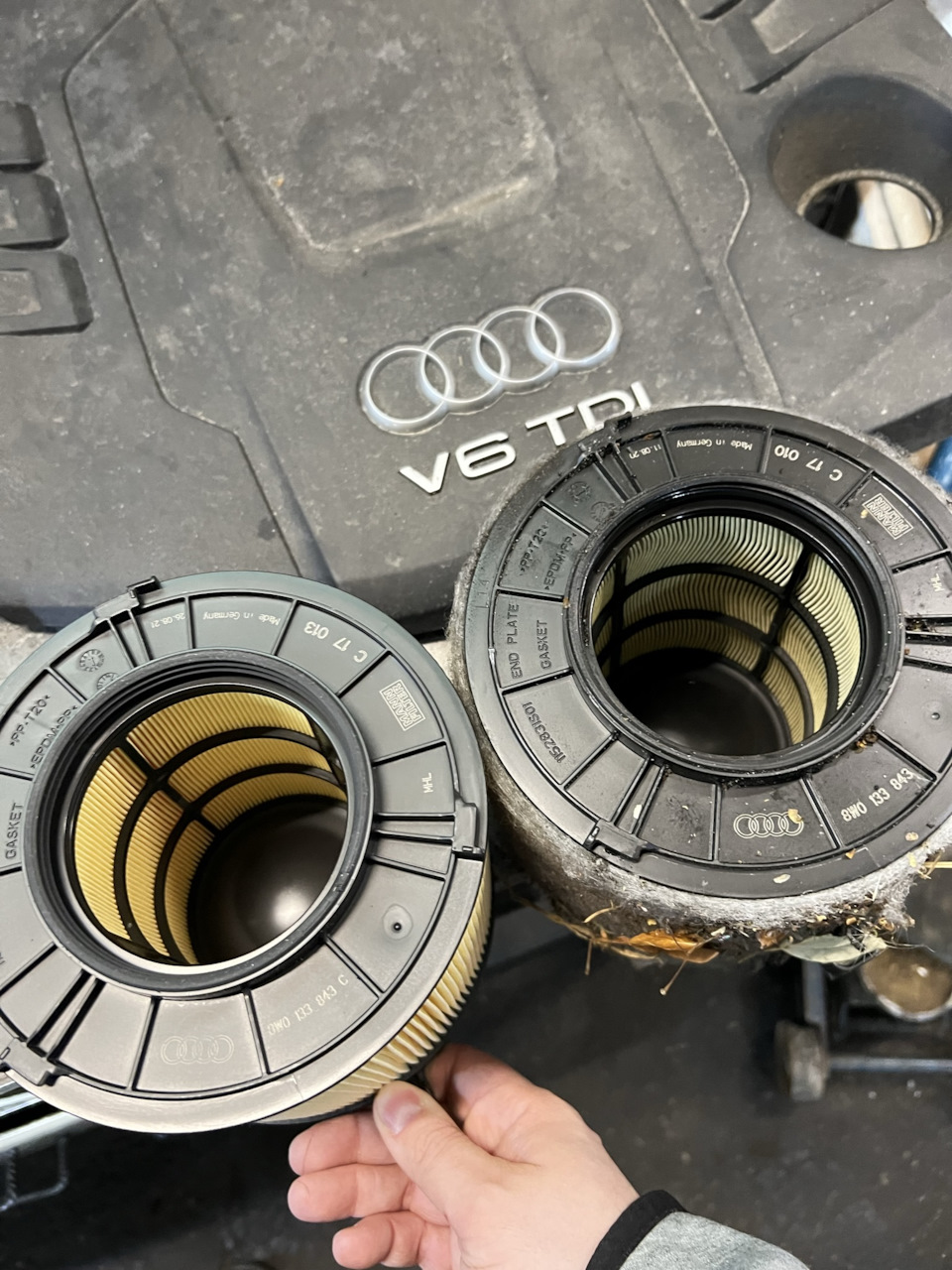 8W0133843 Фильтр воздушный VAG | Запчасти на DRIVE2