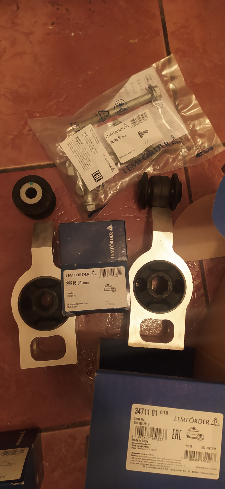 Ремонт подвески.Начало. — Volkswagen Passat Variant (B6), 1,8 л, 2009 ...