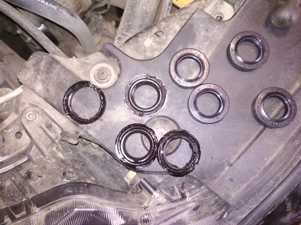 Всем лансероводам x (1.5,1.6) посвящается, замена сальников свечных ...