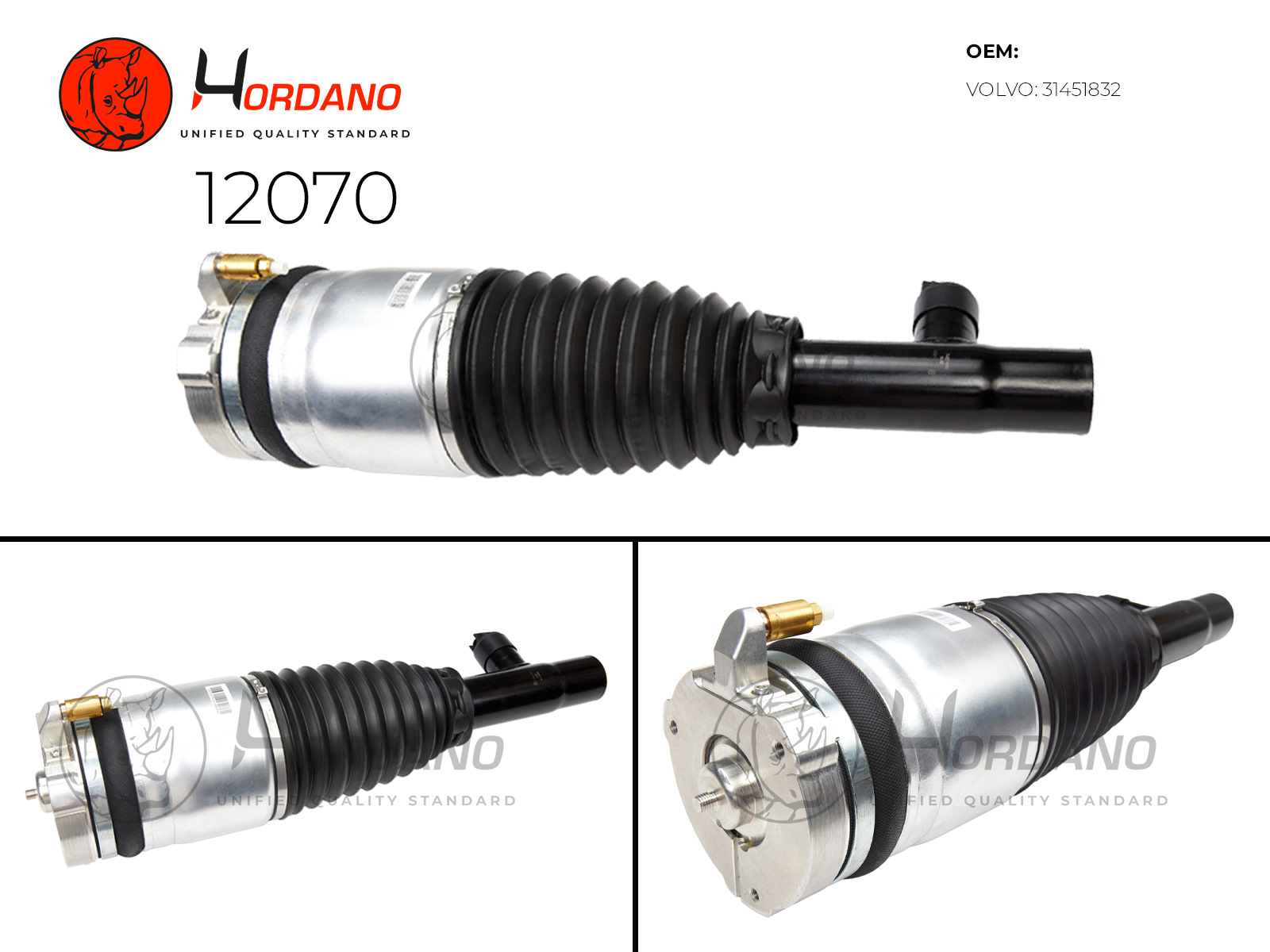 Аналоги пневмоподвески VOLVO XC90 SPA 2014- — Volvo XC90 (2G), 2 л ...