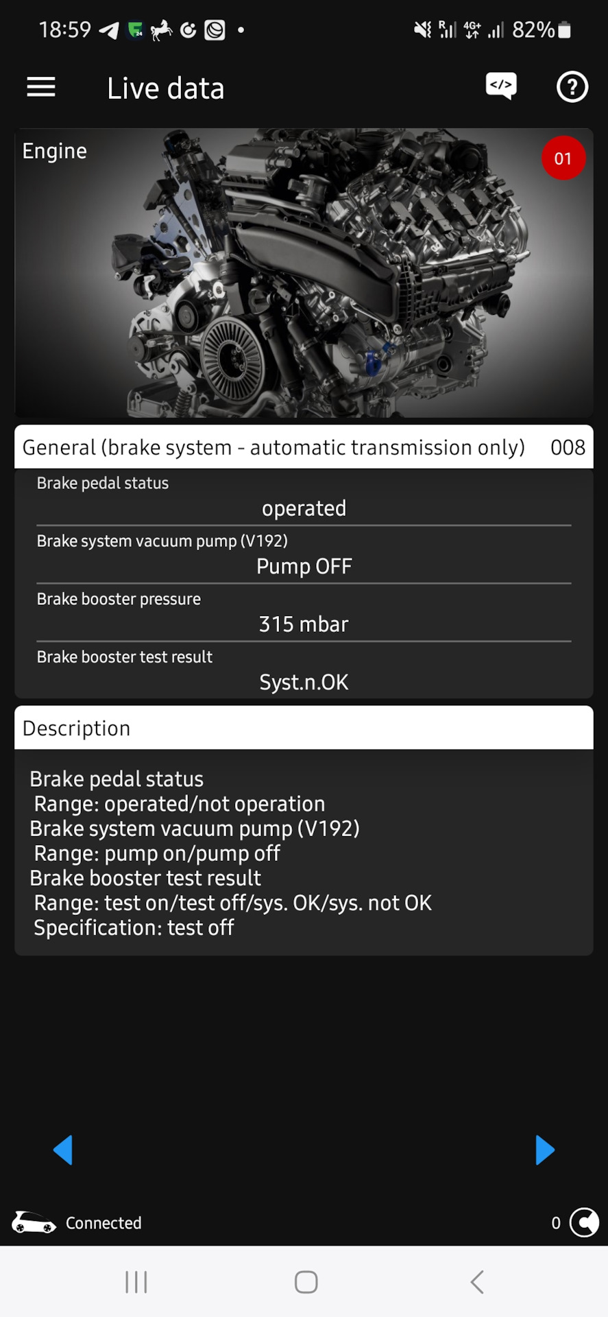 P1479 Вакуумный насос и ODBEleven — Audi A4 (B6), 2 л, 2001 года ...