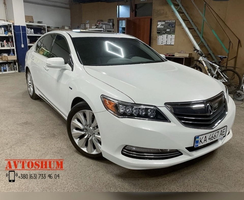 Полная шумка — Acura RLX, 3,5 л, 2014 года | тюнинг | DRIVE2