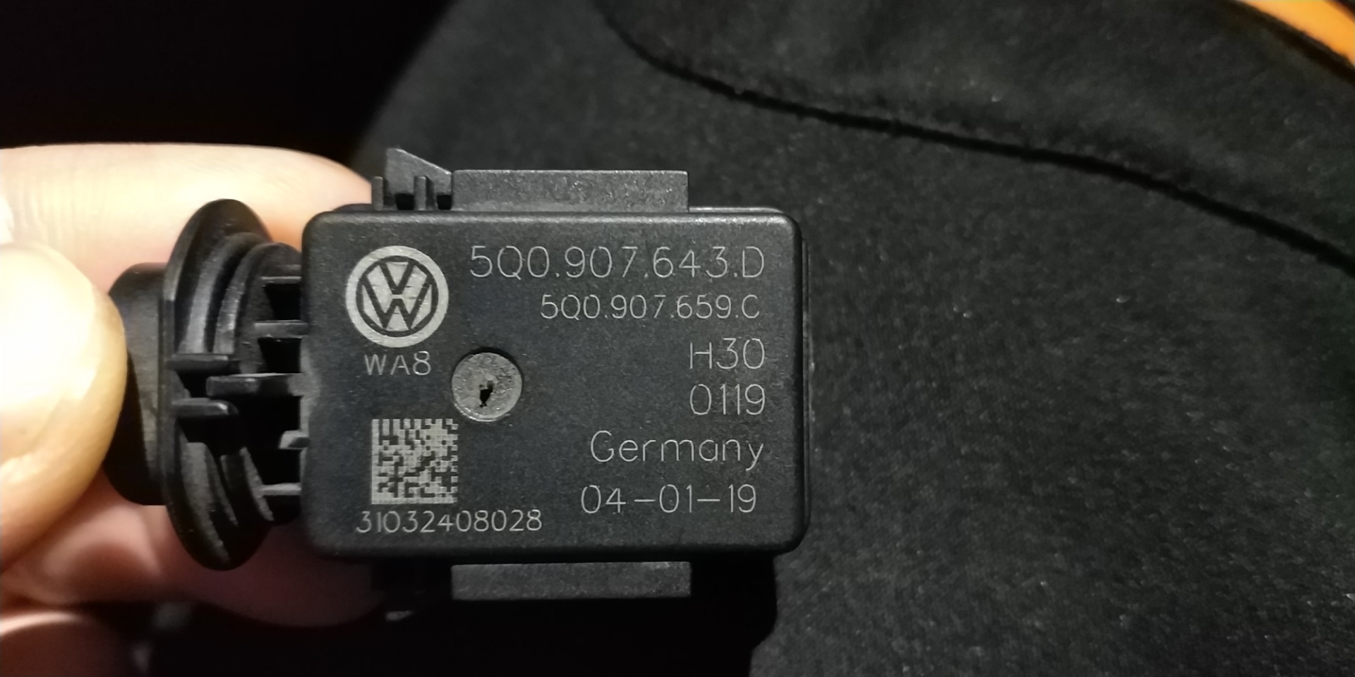 Датчик качества воздуха 5q 0 907 643d замена на 4H0 907 658 D ...