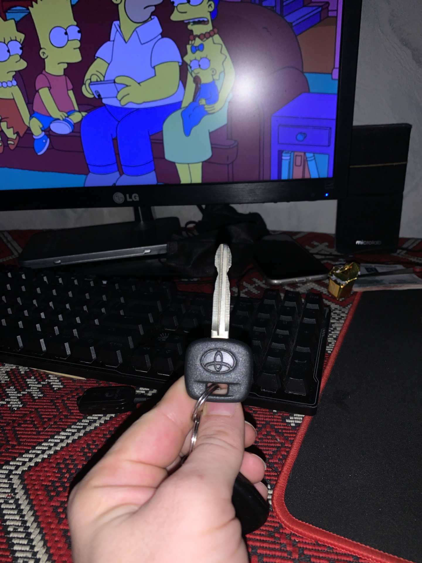 12 ключ ориг — Toyota Celica (230), 1,8 л, 2002 года | аксессуары | DRIVE2