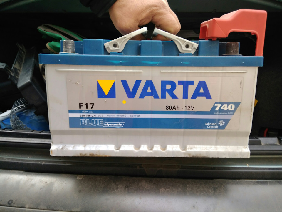 5804060743132 Аккумулятор автомобильный Varta Blue Dynamic F17 6СТ-80 VARTA | Запчасти на DRIVE2