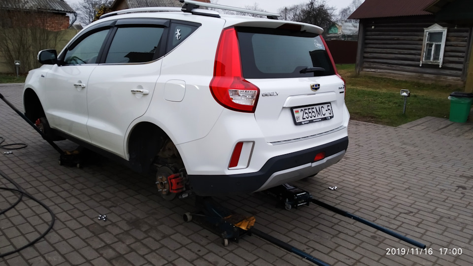 Переобуваемся — Geely Emgrand X7, 2 л, 2019 года | шины | DRIVE2
