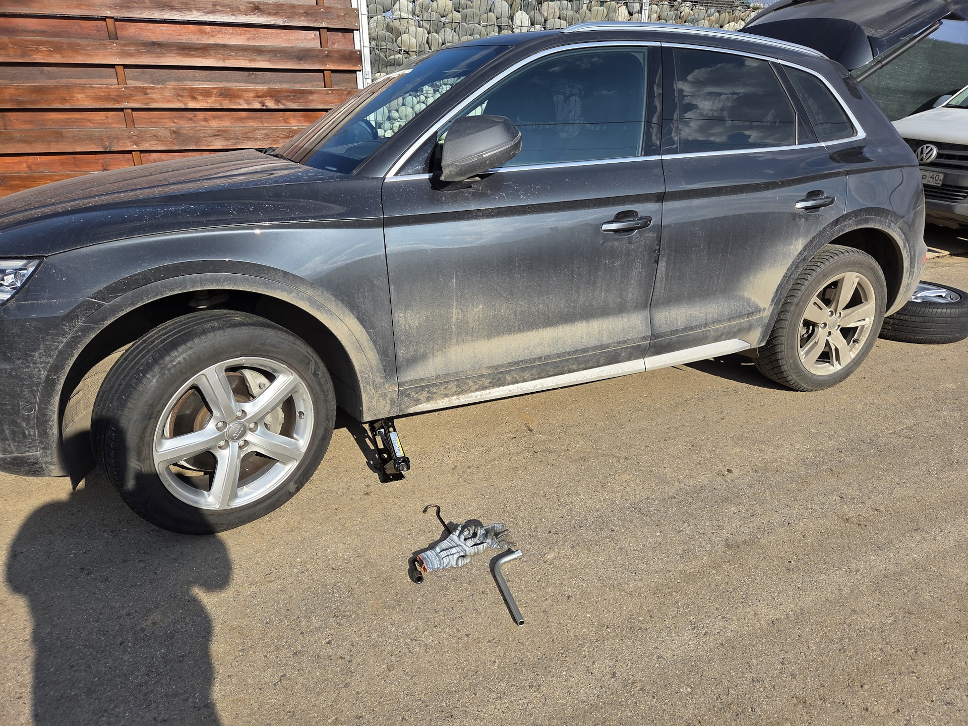 Смена колес — Audi Q5 (2G), 2 л, 2020 года | шины | DRIVE2