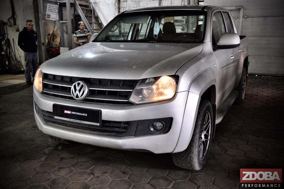 VW Amarok 2.0 TDI 180 HP (CNEA, CSHA) Чип-Тюнинг stage 1 No EGR, удаление катализатора. — ZDOBA ...