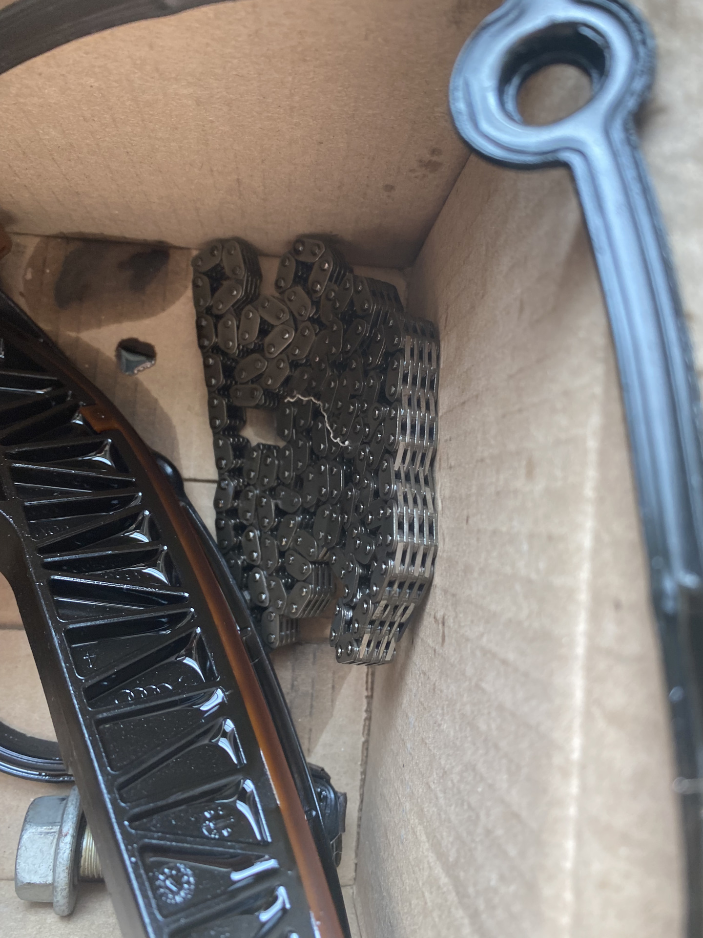 Замена цепи грм. — Volkswagen Passat Alltrack (B7), 2 л, 2014 года ...