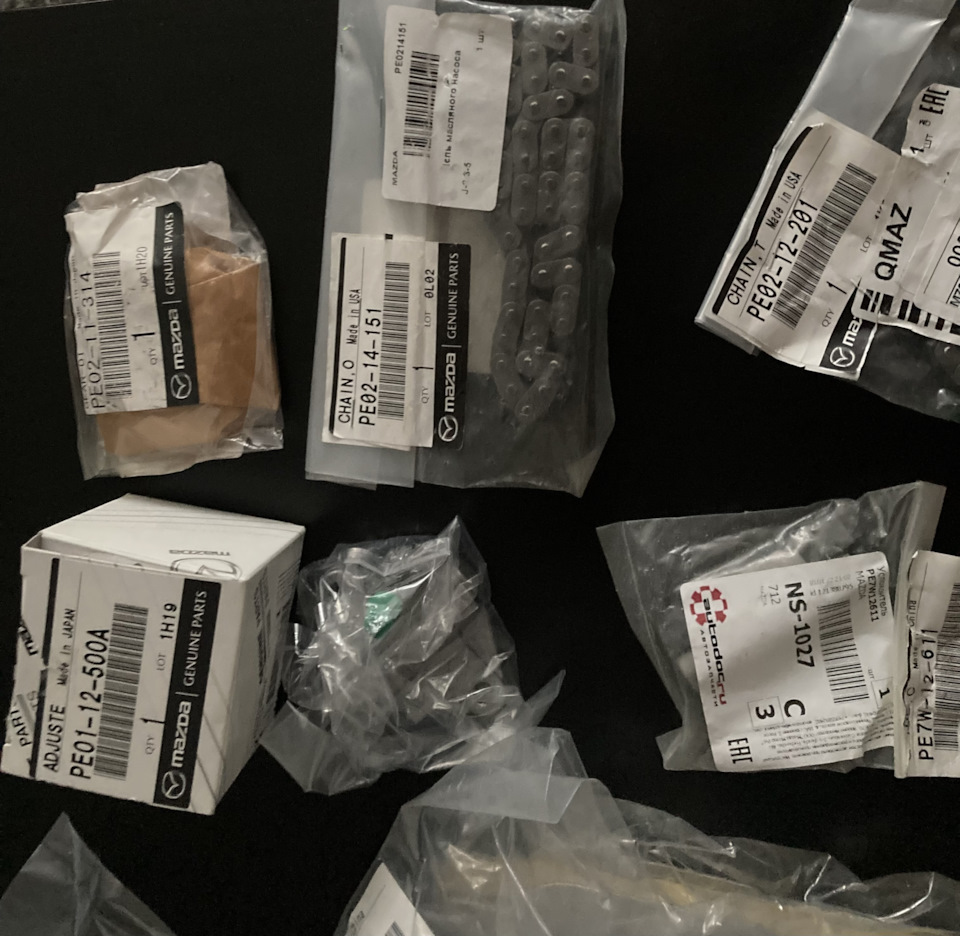 Замена ГРМ, замена цепи маслонасоса, замена масла — Mazda 6 (3G) GJ, 2 ...