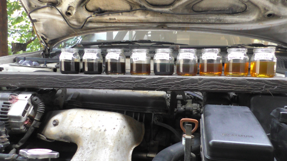 Залил GT oil 5w50 на ПАО и Эстерах в Старый двигатель — Toyota Carina ...