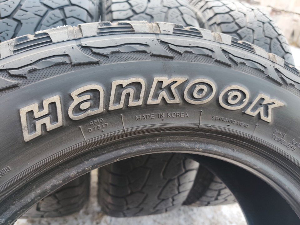 Шины всесезонные Hankook 235/65 R17. Б/у | 12 000 ₽ в городе Люберцы ...