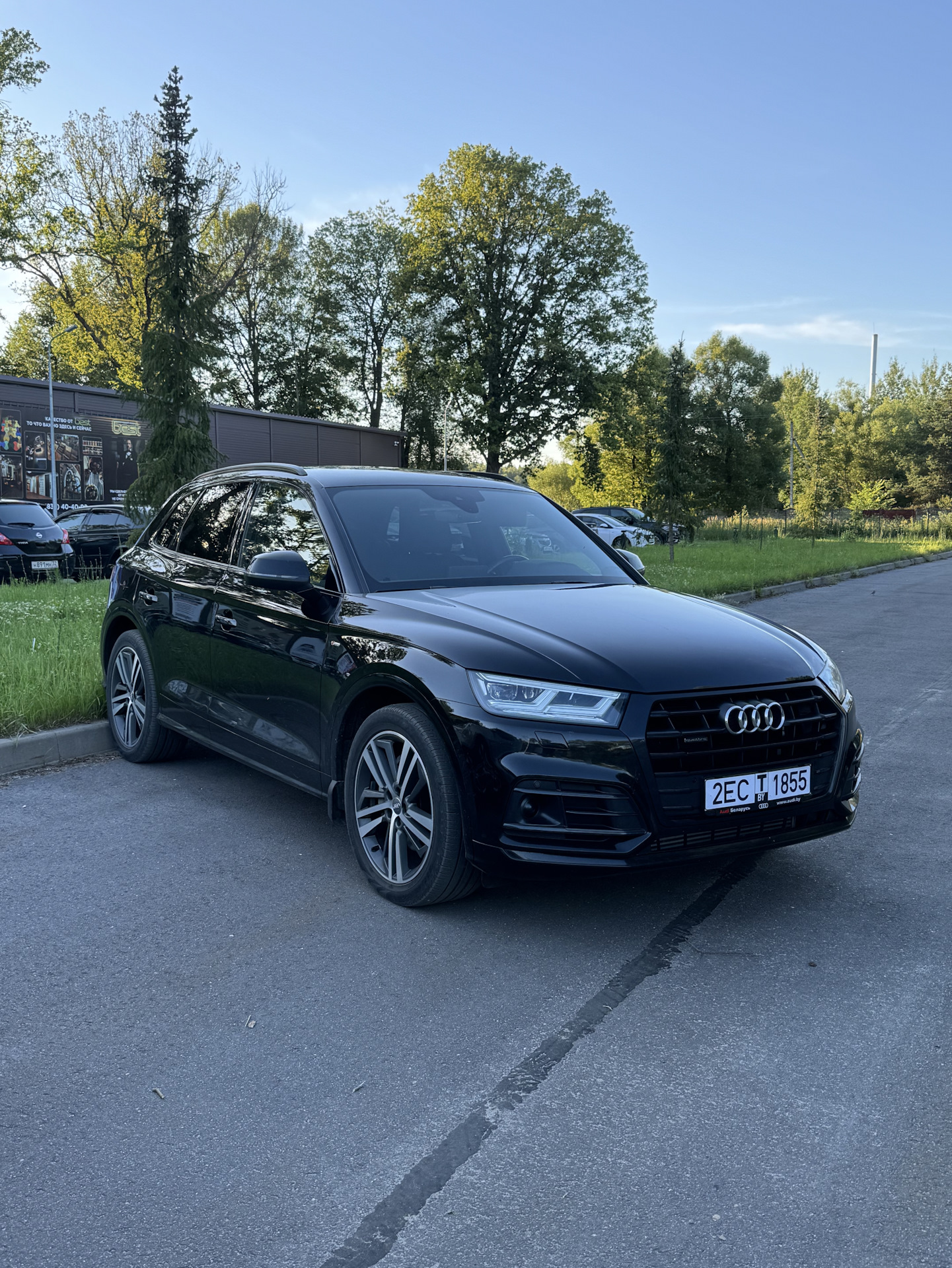 Пришло время знакомиться😃🔥встречайте😂 — Audi Q5 (2G), 3 л, 2019 года | покупка машины | DRIVE2
