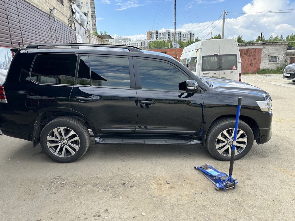 Переходим r22 — Toyota Land Cruiser 200, 4,5 л, 2016 года | колёсные ...