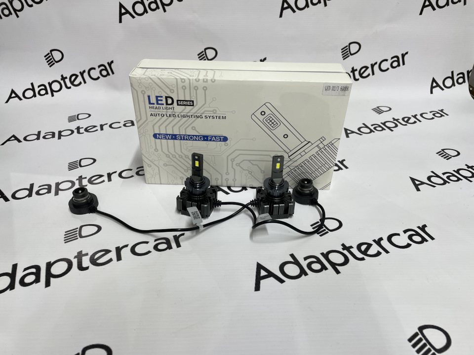 Лампы штатного ксенона светодиодные D2S 8000LM — Adaptercar на DRIVE2