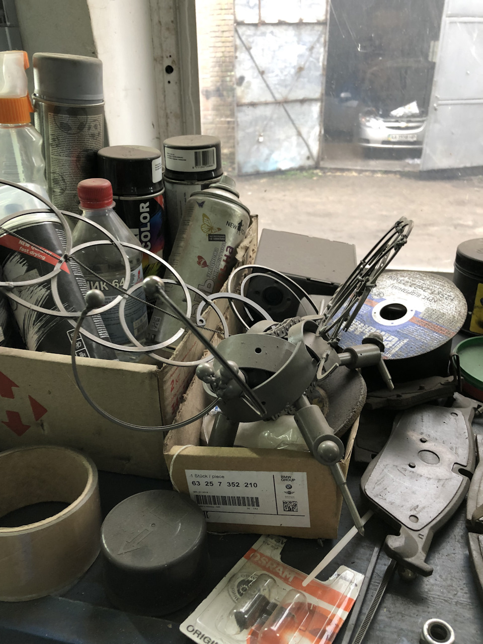 63257352210 Отражатель П BMW | Запчасти на DRIVE2