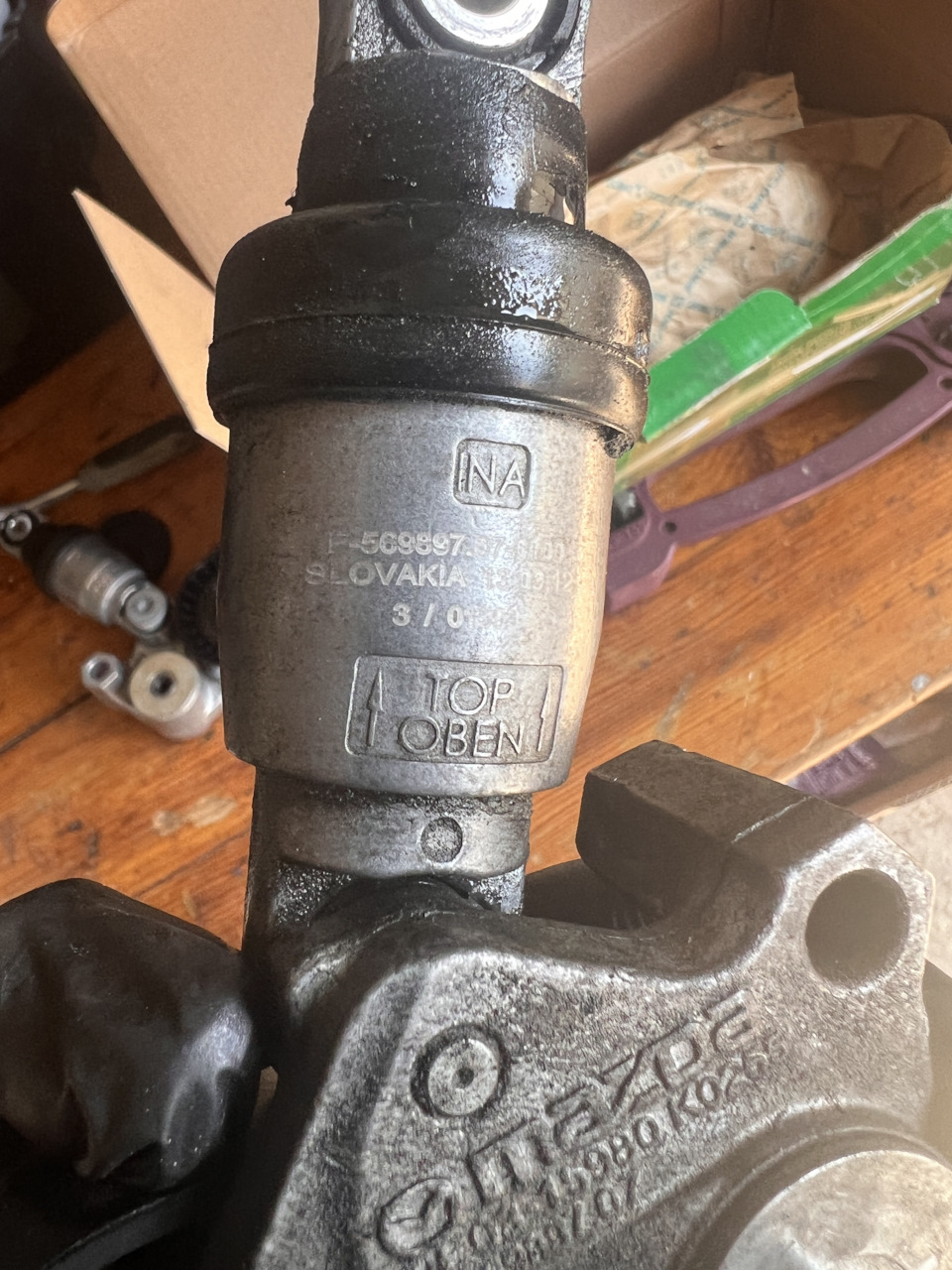 Замена натятяжителя и топливного фильтра! — Mazda CX-5 (1G), 2 л, 2013 ...