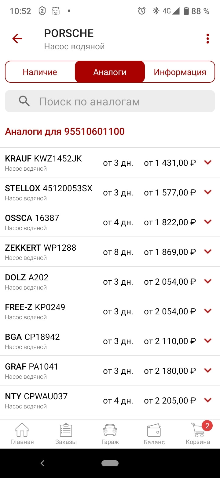 95510601100 Водяной насос VAG | Запчасти на DRIVE2