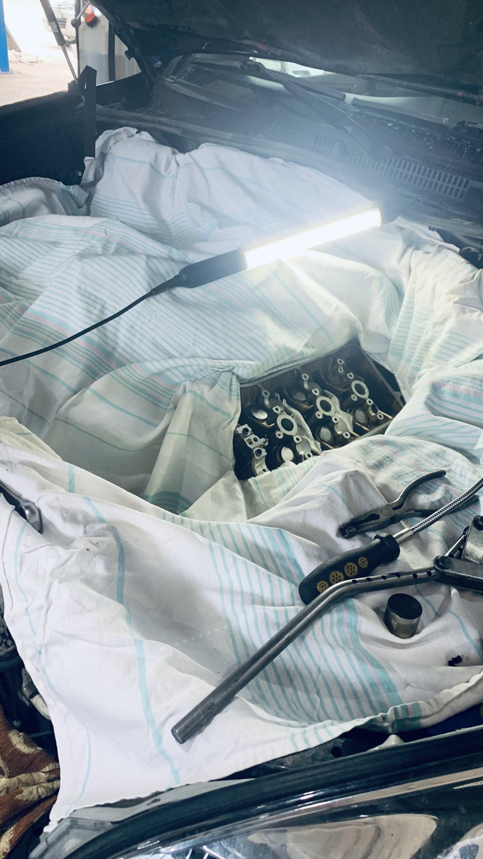 ☑®™ Замена цепи ГРМ и Муфт VVT-I на ПРАДО 120 — Toyota Land Cruiser ...