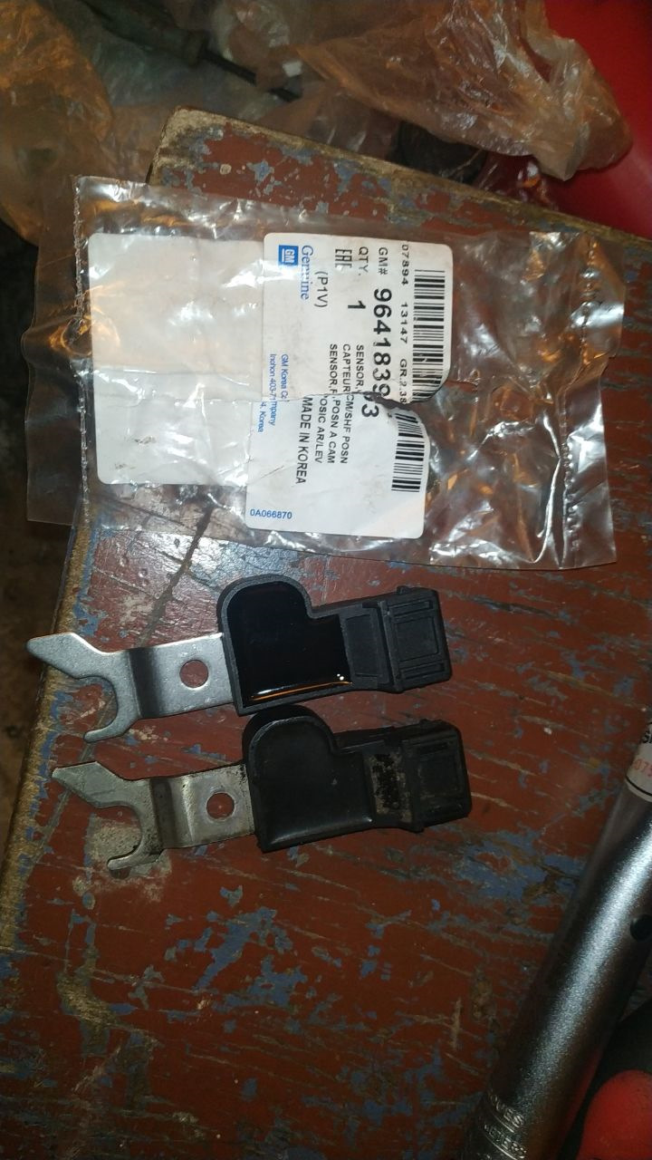 96418393 Датчик, положение распределительного вала GM | Запчасти на DRIVE2