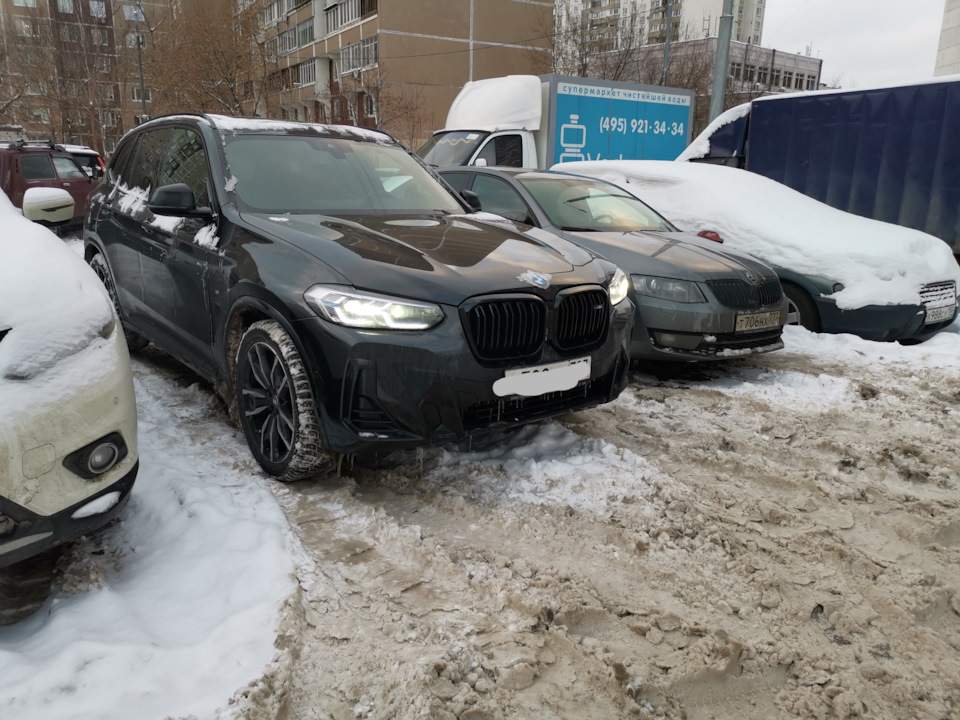 Решетка m40i установлена. — BMW X3 (G01), 3 л, 2021 года | стайлинг ...