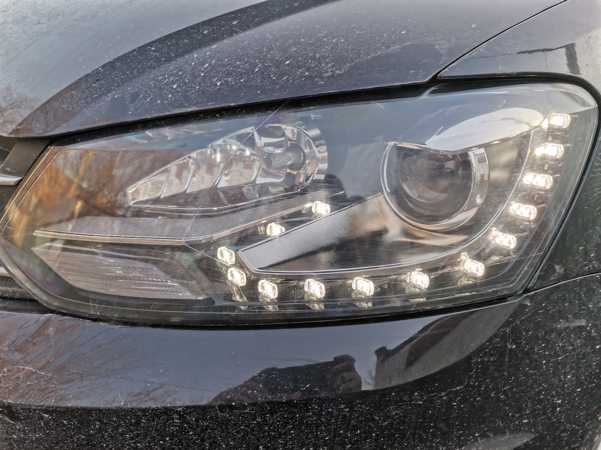Реплика фар Valeo — Volkswagen Polo Sedan, 1,6 л, 2016 года | стайлинг ...