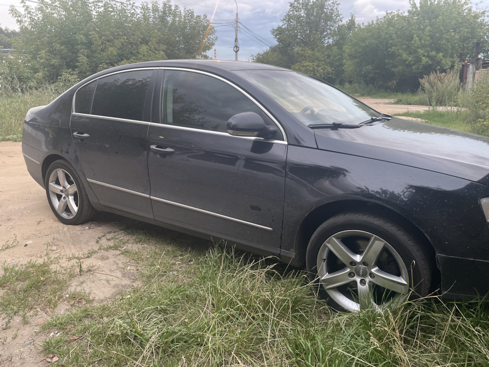 Колеса лето — Volkswagen Passat B6, 1,8 л, 2008 года | колёсные диски ...