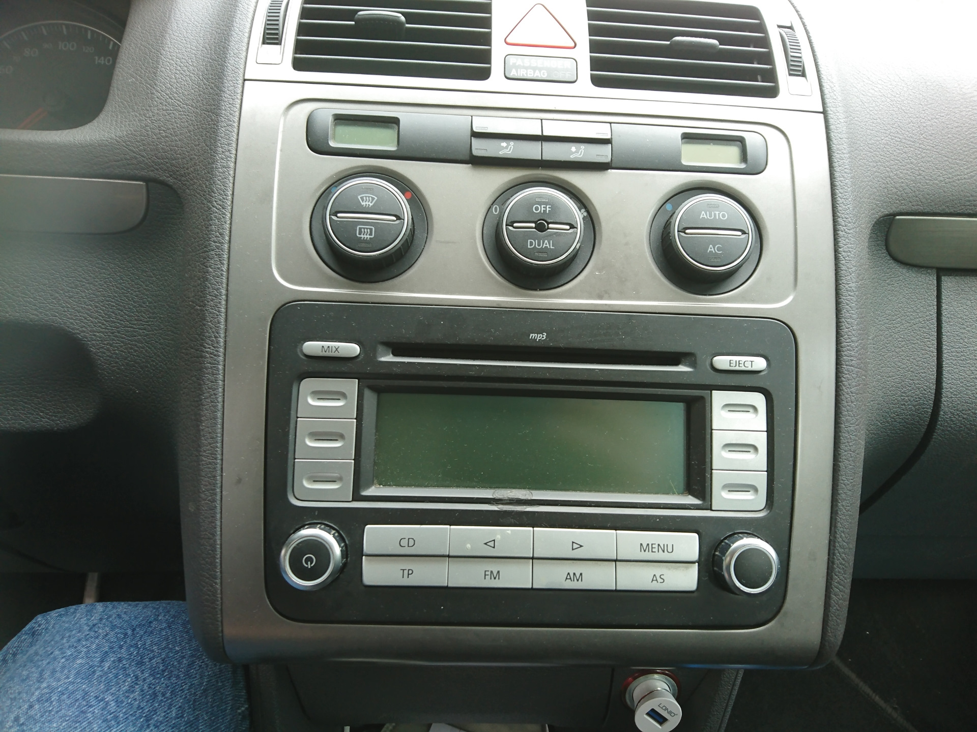 Установил RNS-510 — Volkswagen Touran (1G), 1,9 л, 2007 года ...