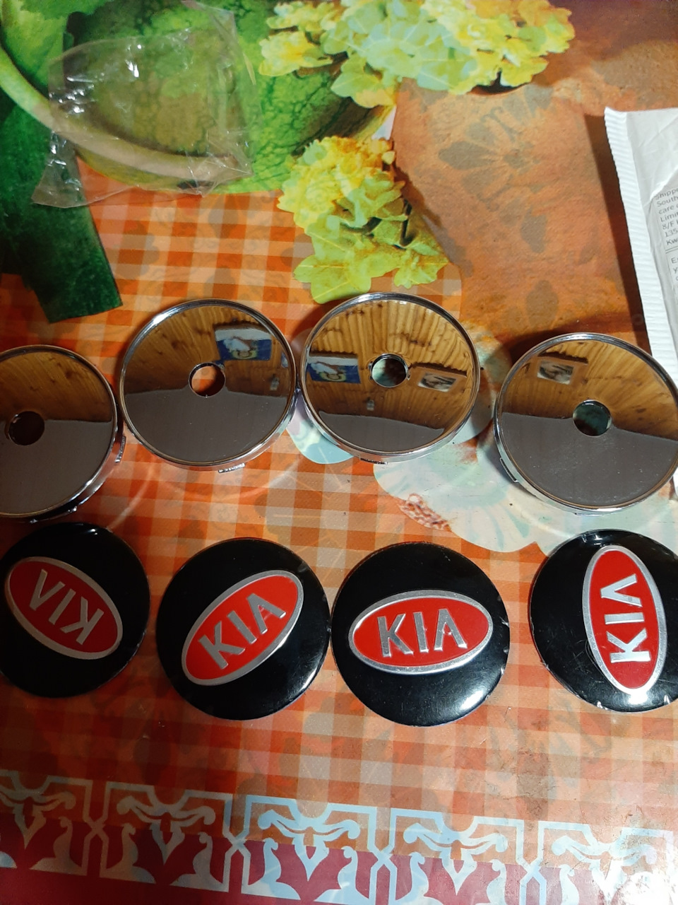 Заглушки на диски — KIA Soul (2G), 1,6 л, 2016 года | аксессуары | DRIVE2