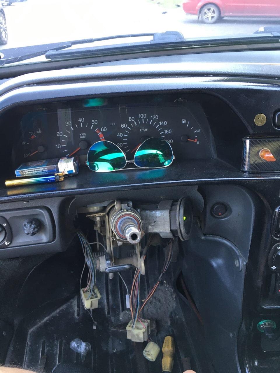 Замена подшипников рулевой колонки — Lada 2114, 1,5 л, 2004 года ...