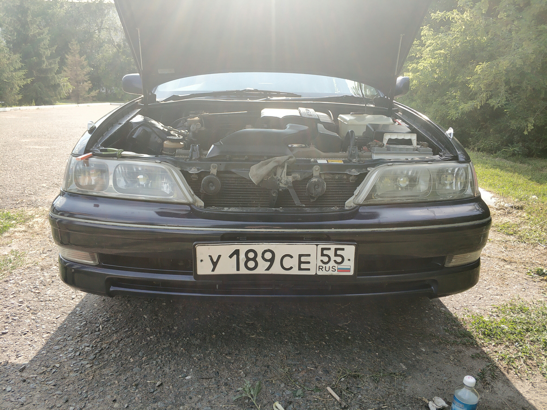 Размеры дворников 45 и 55 — Toyota Mark II (100), 2 л, 2000 года ...