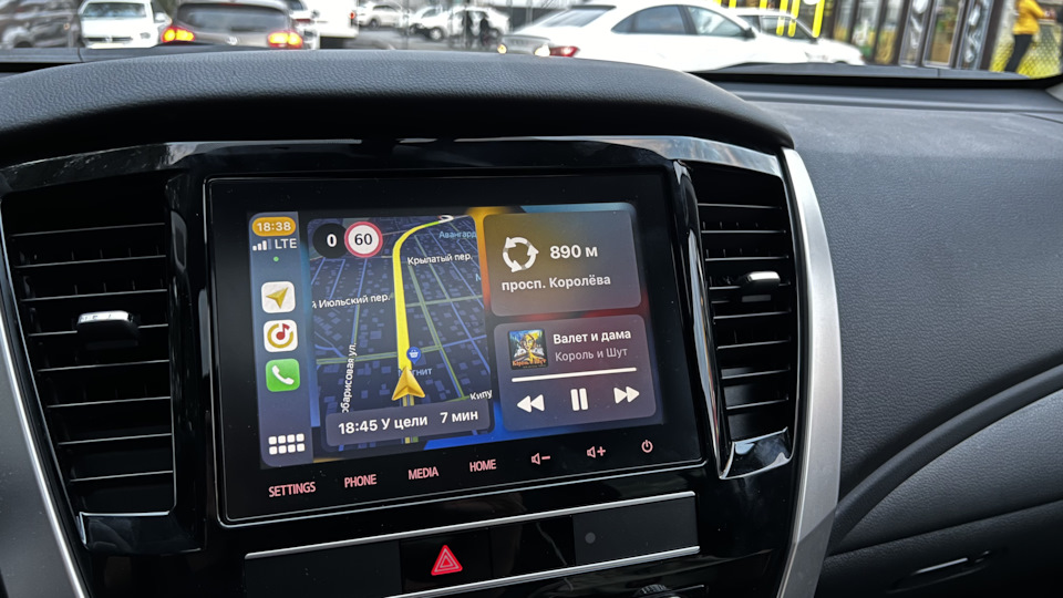 Замена ГУ с CarVision на штатное Mitsubishi Smartphone Display Audio ...