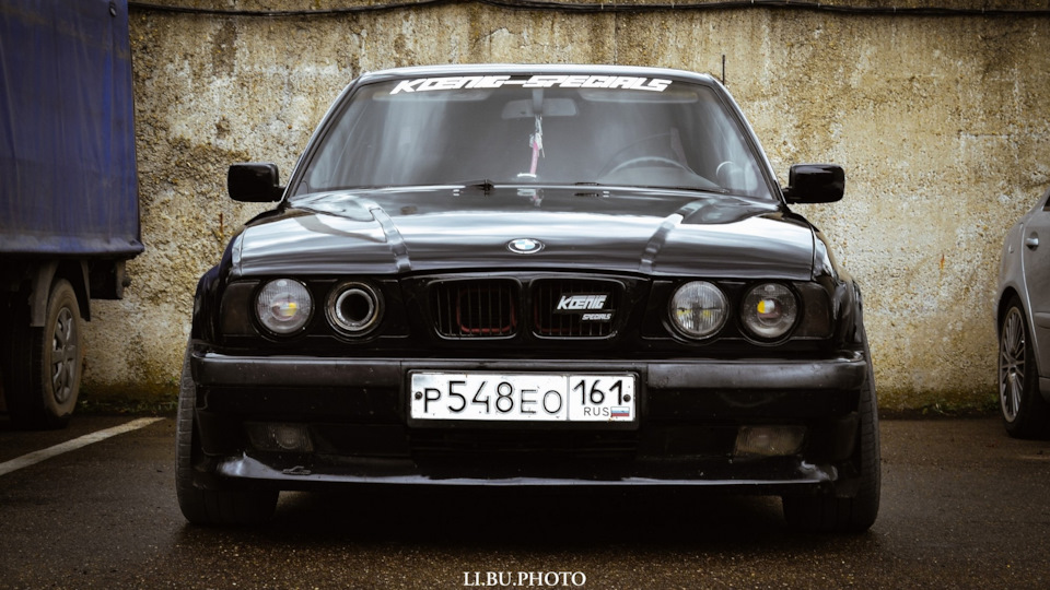 BMW///STYLE Bandit E34 парковка Ашана Drift . 2 . 08 . 2013 — BMW 5 ...