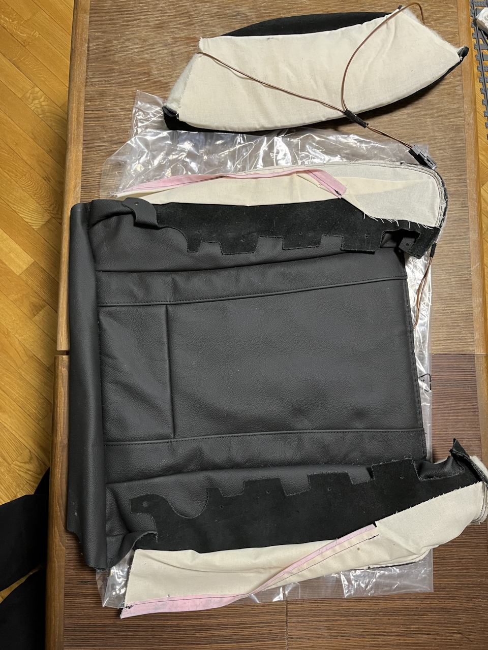 Замена обивки/набивки водительского сиденья — BMW 7 series (E65/E66), 3 ...