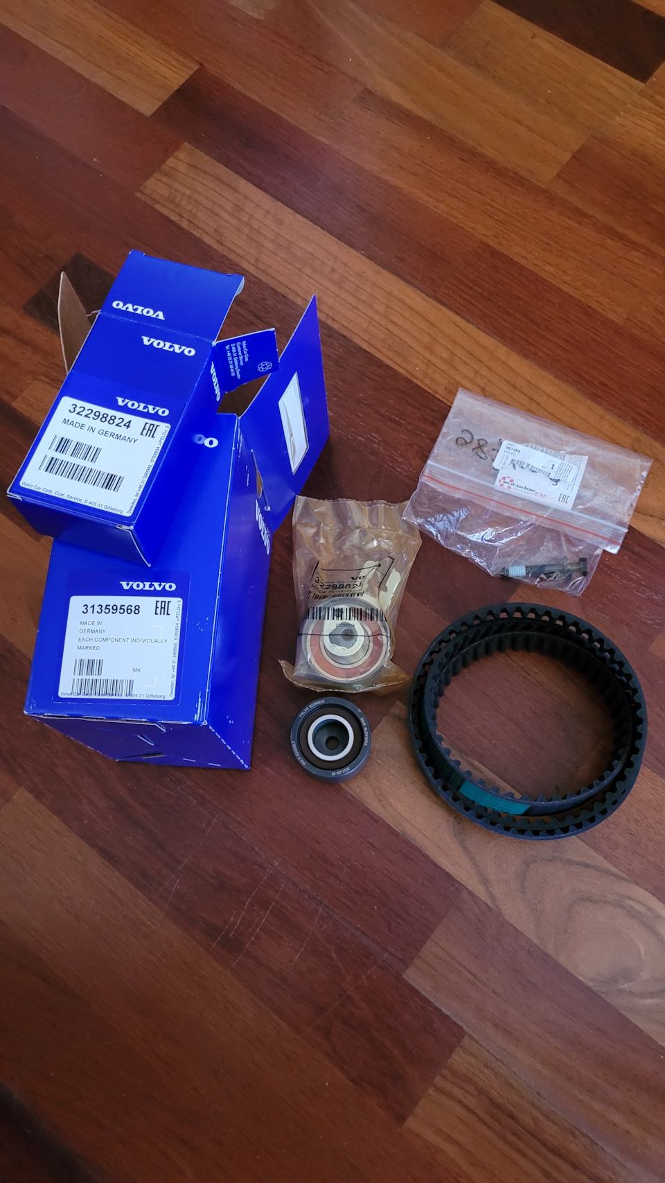 ГРМ-ПОМПА-ЧИСТКА РАДИАТОРОВ — ТО. — Volvo XC60 (1G), 2,4 л, 2012 года ...