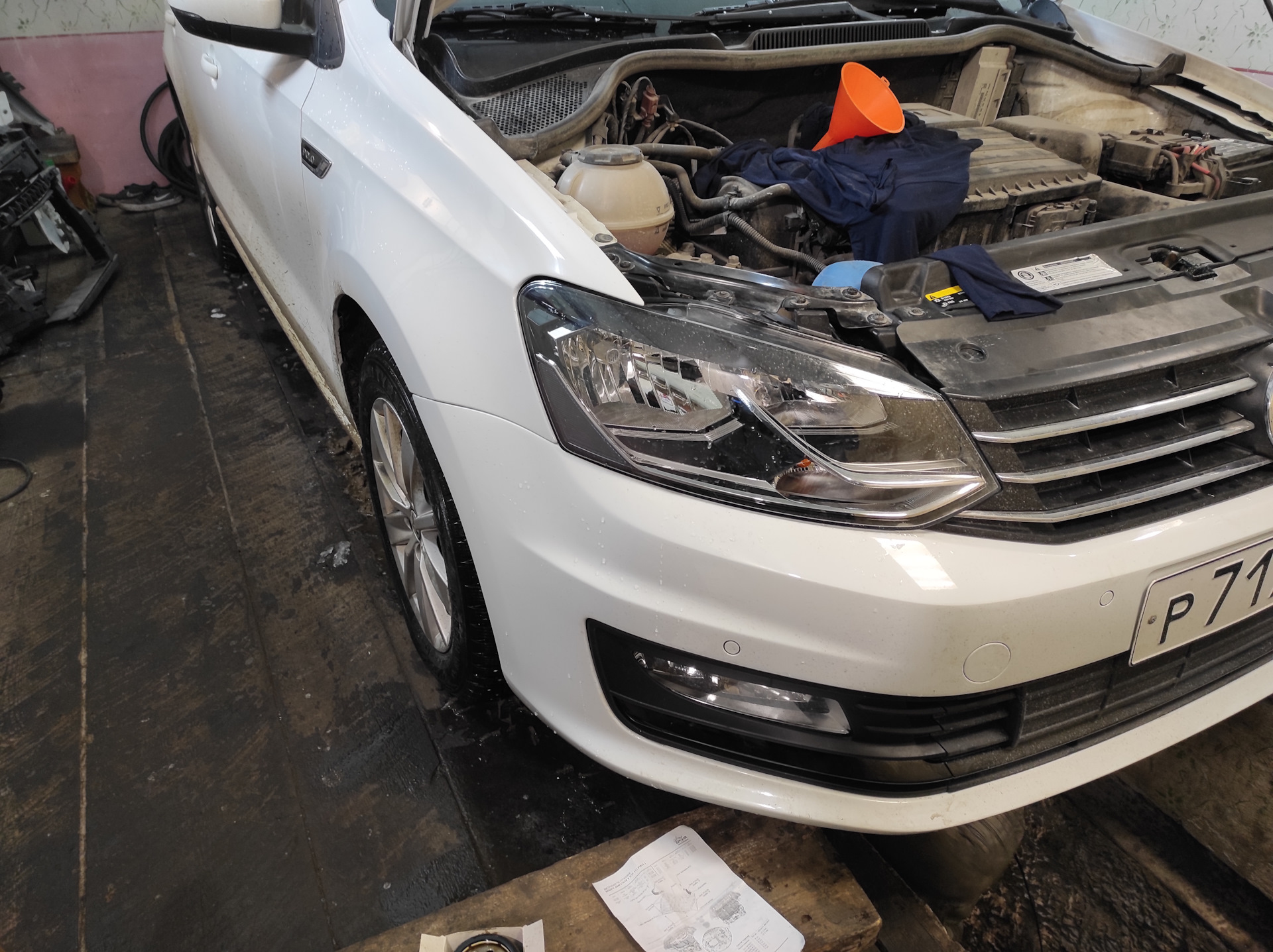 27. Машину выписали из больницы. — Volkswagen Polo Sedan, 1,6 л, 2020 ...