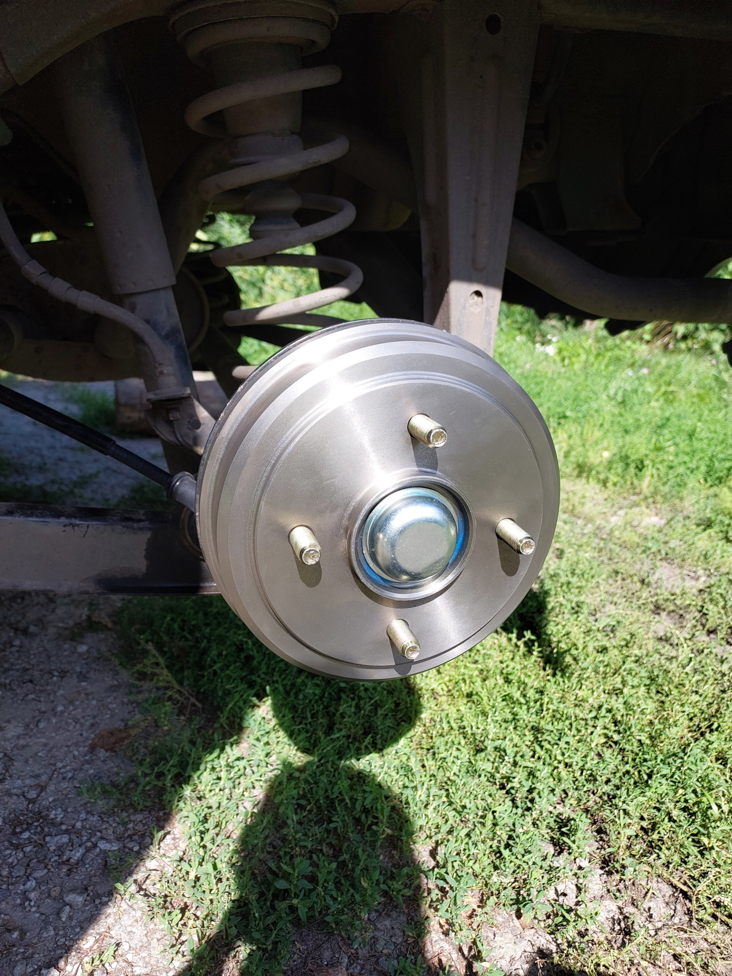 замена задних тормозов — Daewoo Matiz (M100/M150), 0,8 л, 2013 года ...