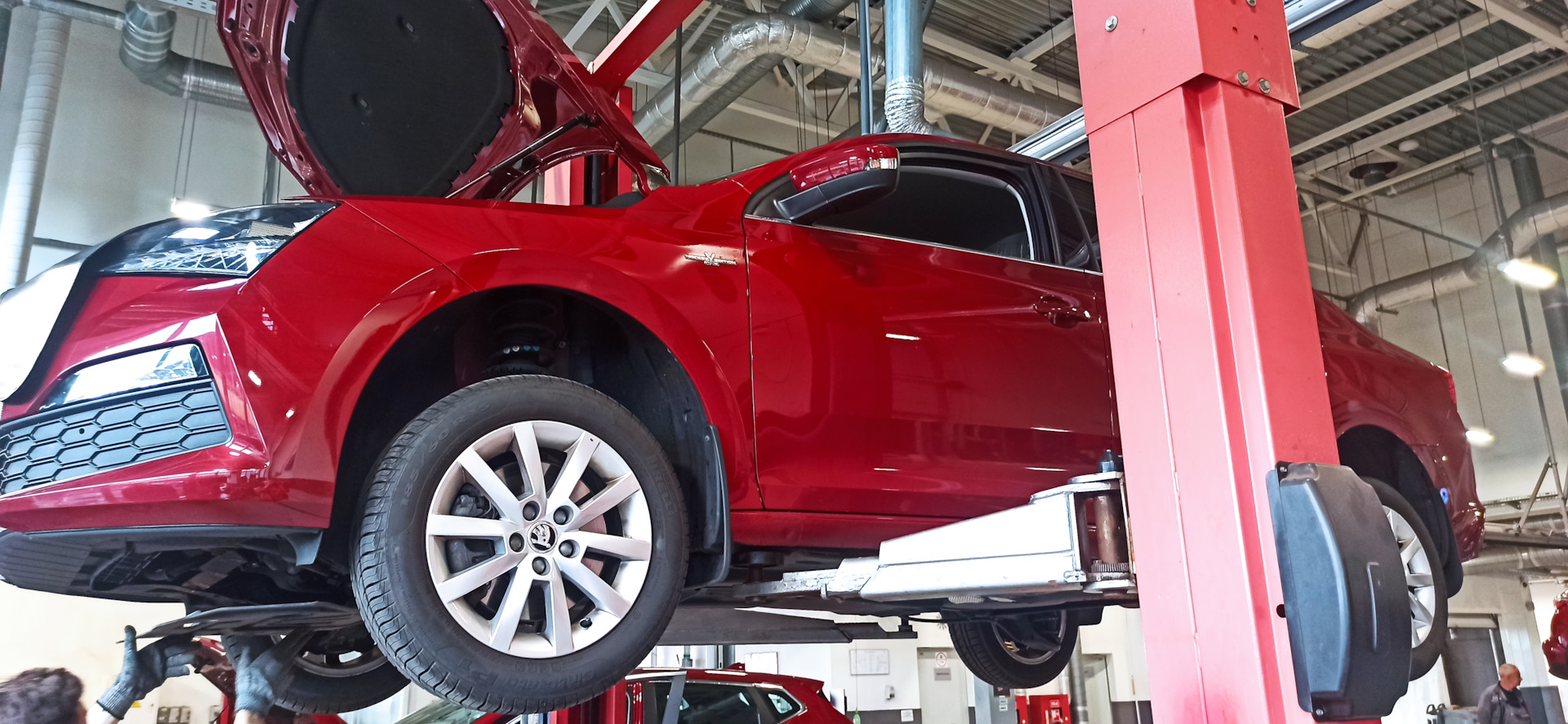 ТО-2 — Skoda Rapid (2G), 1,4 л, 2020 года | плановое ТО | DRIVE2