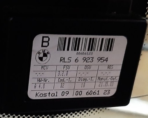 Датчик дождя RLS — BMW 5 series (E39), 3 л, 2002 года | своими руками ...