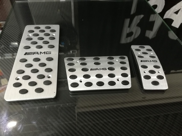 Накладки на педали AMG 1 500 руб. — MadForce на DRIVE2