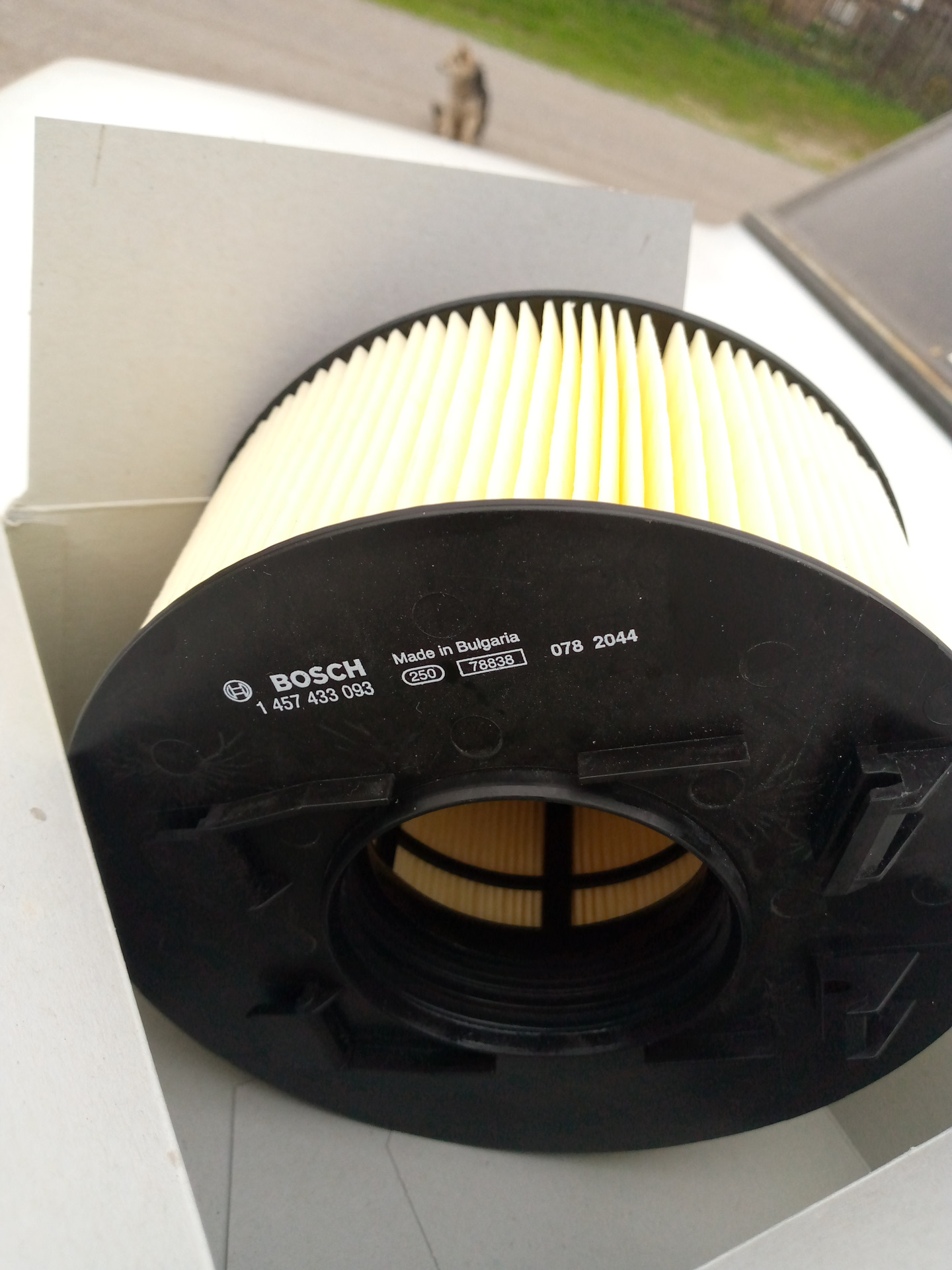 Воздушный фильтр Bosch 01 457 433 093 — BMW 3 series (E46), 1,8 л, 2002 ...