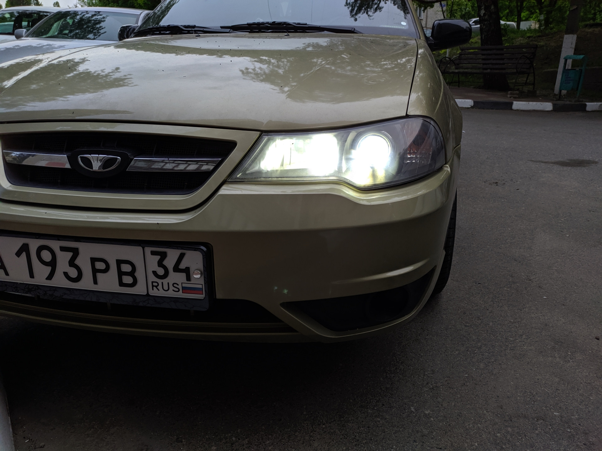 LED лампы — Daewoo Nexia (N150), 1,5 л, 2009 года | аксессуары | DRIVE2